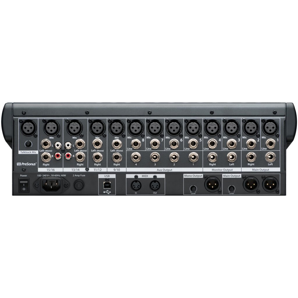 PreSonus StudioLive® 16.0.2 USB 16 Channel Digital Mixer - Rauf Electronics